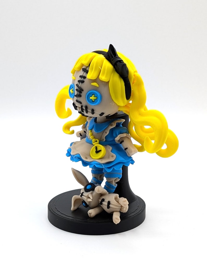 Creepy Alice Inspired Doll Articulated 3D Printed Voodoo Doll Desk ...