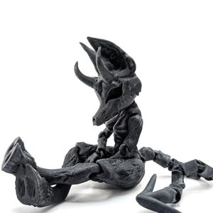 Imp Demon Doll | Gothic Articulated Figurine | Customizable Creepy Doll ...
