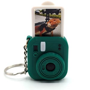 Mini Camera Keychain With Photo Insert | Personalized Gift for Any ...