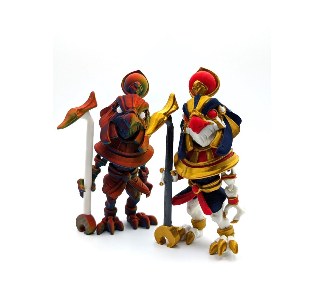 Ra 3D Printed Egyptian Sun God Anubis Articulated Flexi Fidget Toy - Etsy