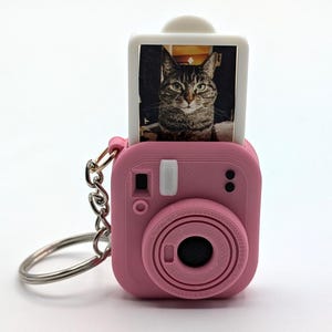 Mini Camera Keychain With Photo Insert | Personalized Gift for Any ...