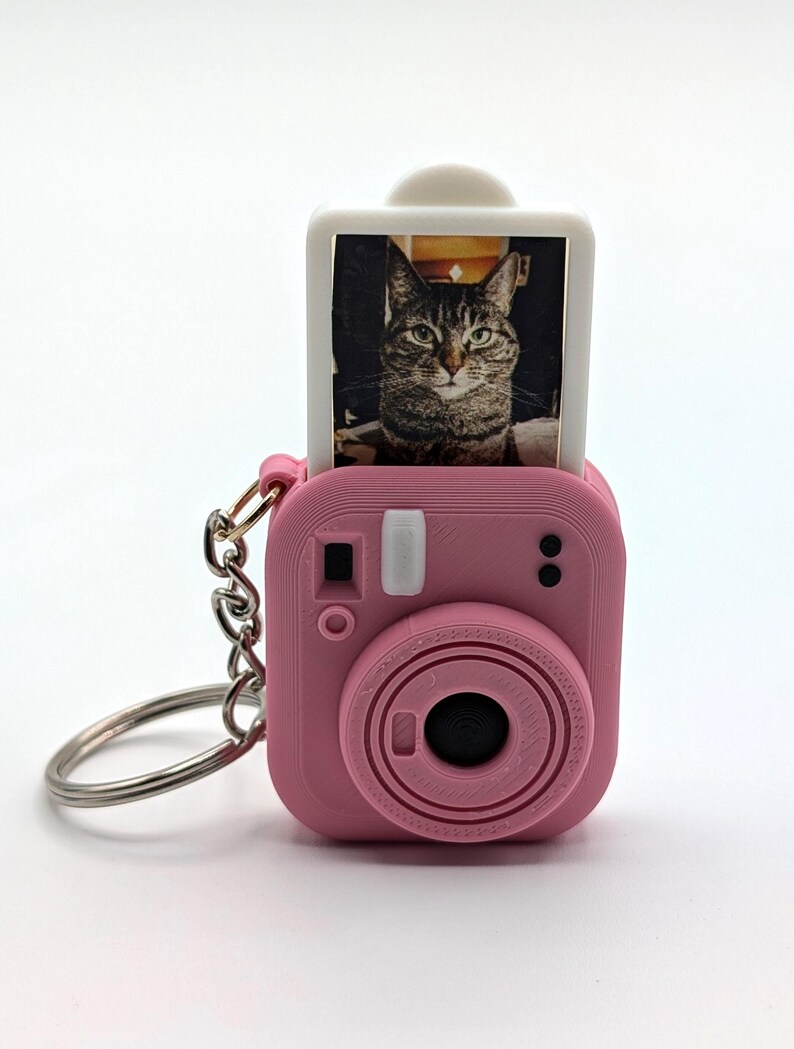 Mini Camera Keychain With Photo Insert | Personalized Gift for Any ...