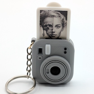 Mini Camera Keychain With Photo Insert | Personalized Gift for Any ...