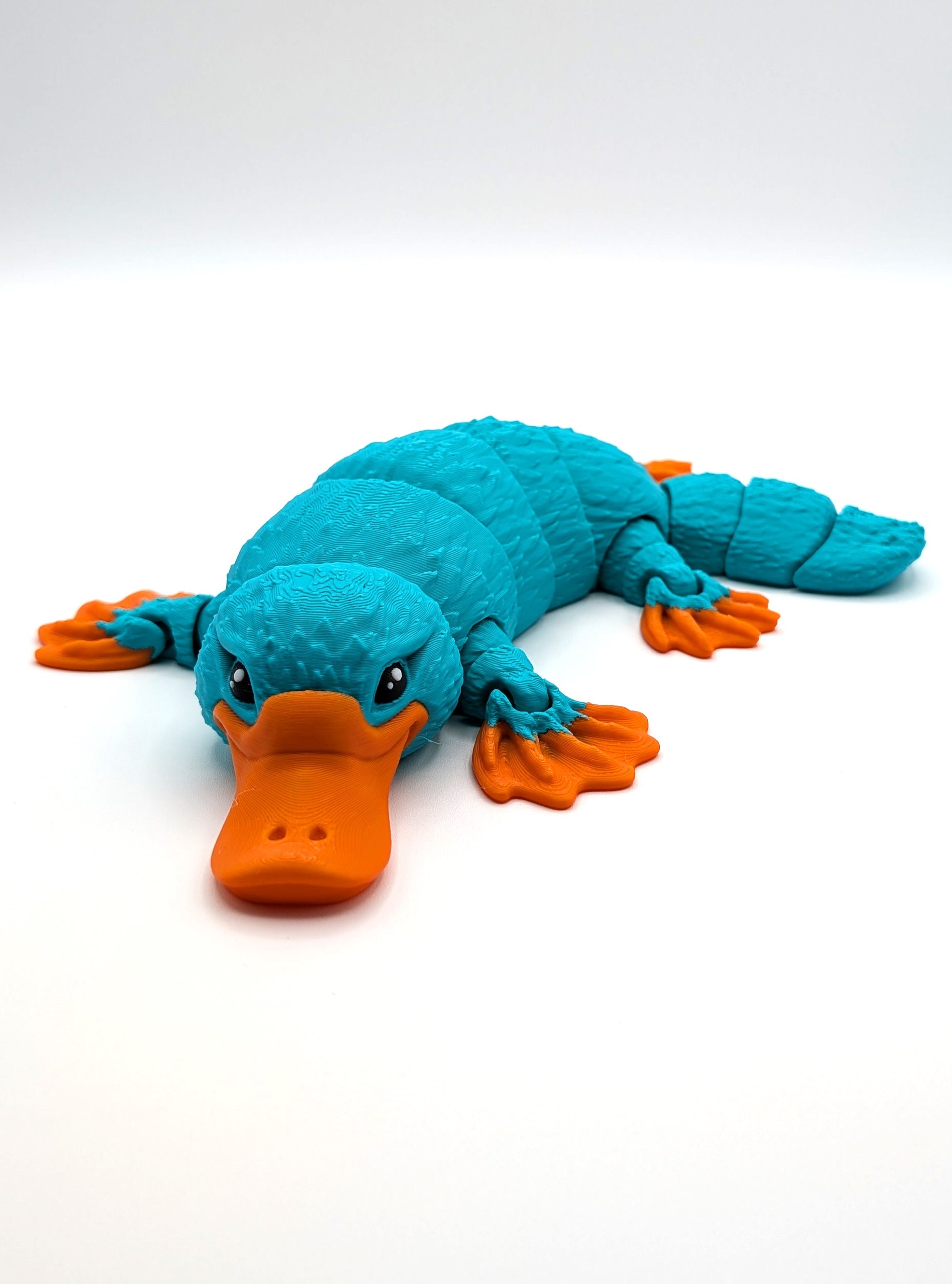3D Printed Articulated Flexible Posable Perry Platypus - Etsy