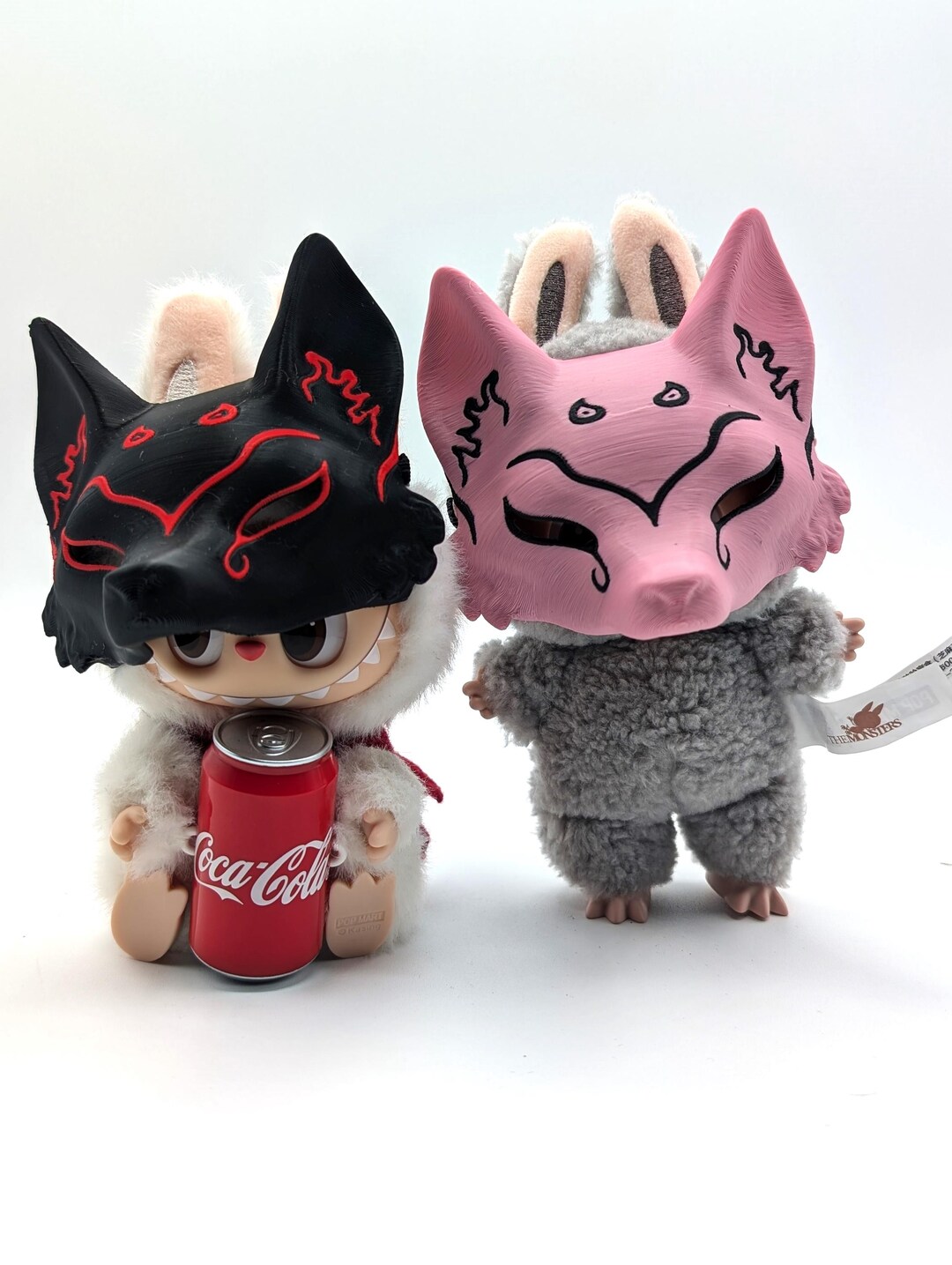 Labubu Kitsune Mask | Kitsune Mask | Labubu Accessory | Labubu Custom ...