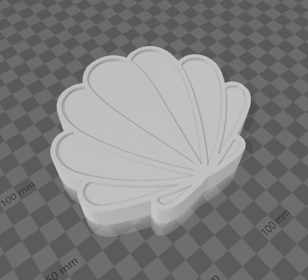 Clam 3d Model Stl File for 3d Printing Download File Ocean File Ready ...