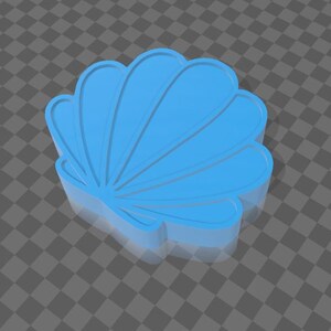 Clam 3d Model Stl File for 3d Printing Download File Ocean File Ready ...