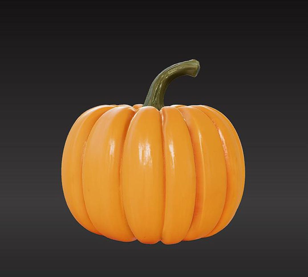 Pumpkin Stl 3d Model for Business and Home Stl File Heart 3d Print ...
