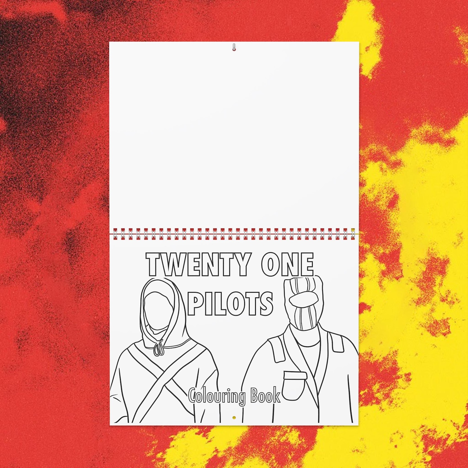 Twenty One Pilots Coloring Book Clancy Clique Art - Etsy