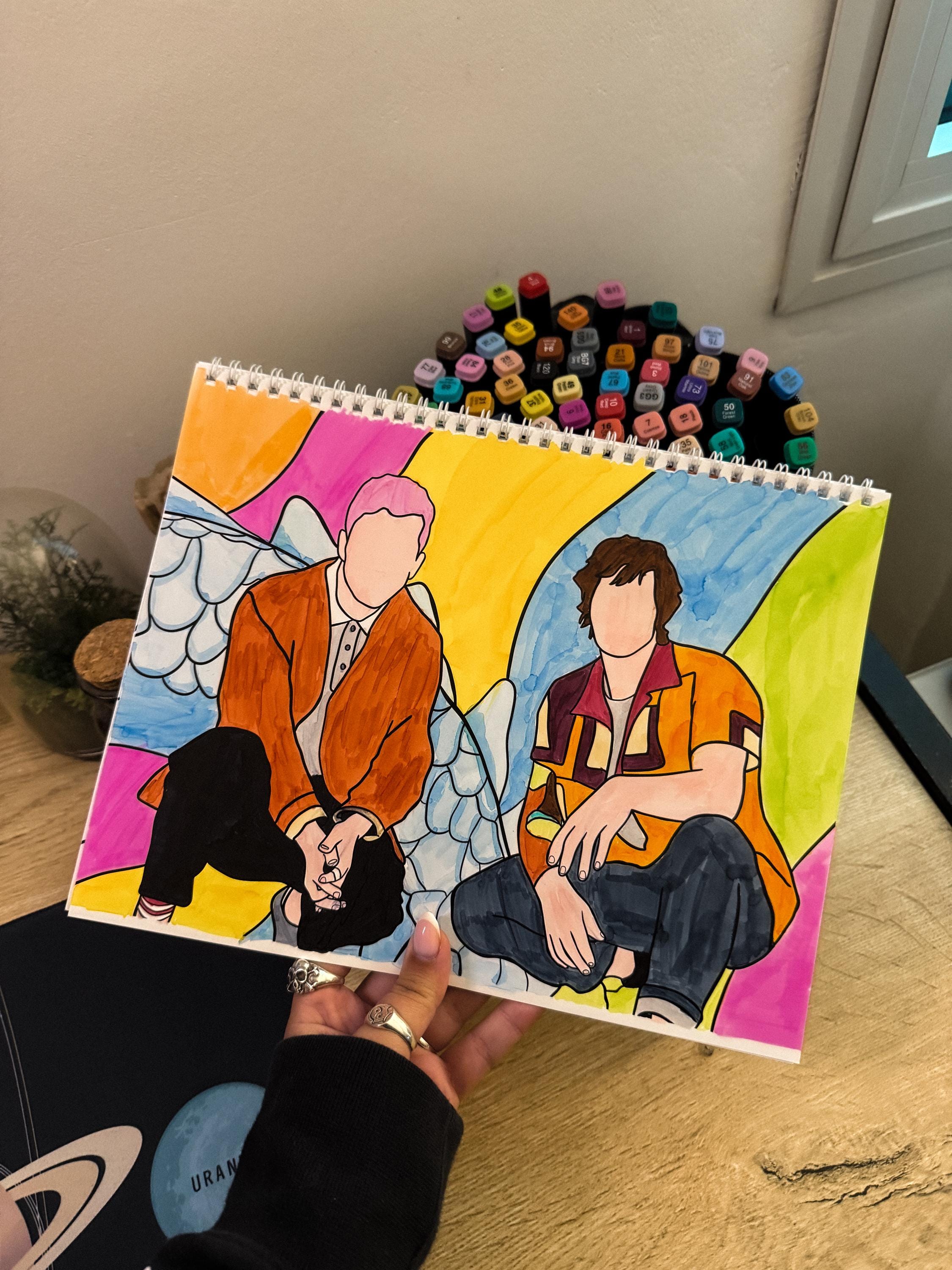 Twenty One Pilots Coloring Book Clancy Clique Art - Etsy
