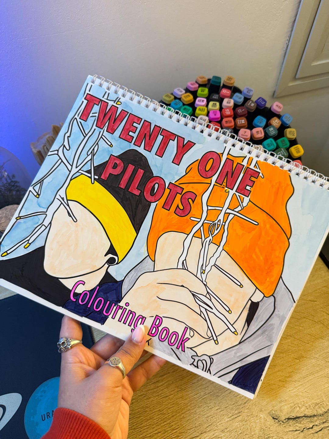 Twenty One Pilots Coloring Book Clancy Clique Art - Etsy