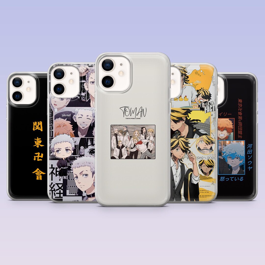 Tokyo Revengers Phone Case Toman Gang Takashi Manji Cover for iPhone ...
