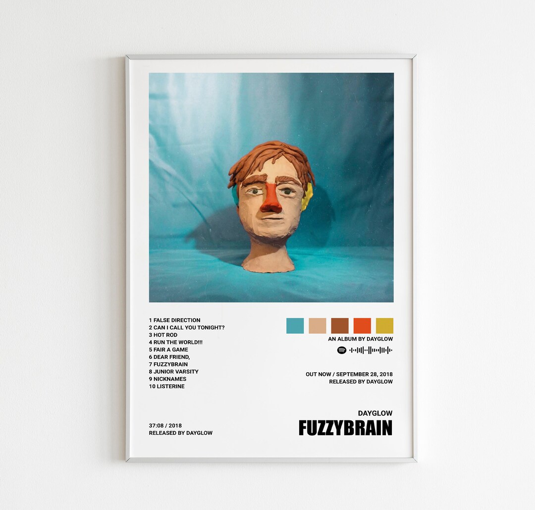 Dayglow Poster, Fuzzybrain Album Poster, Album Cover Poster, Poster ...