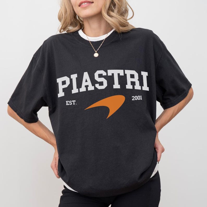 Oscar Piastri Mclaren Formula 1 Shirt - Oscar Piastri Mclaren F1 Shirt ...