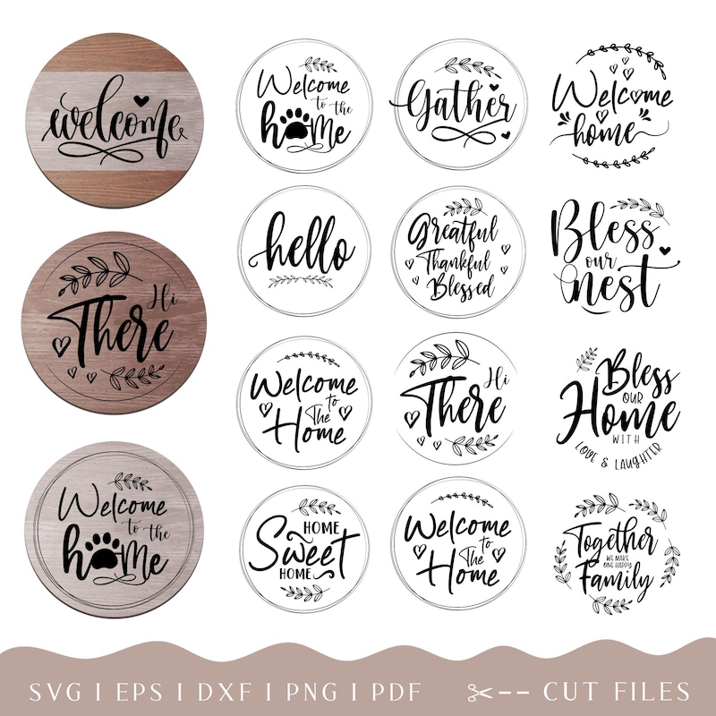 Door Sign Svg - Etsy