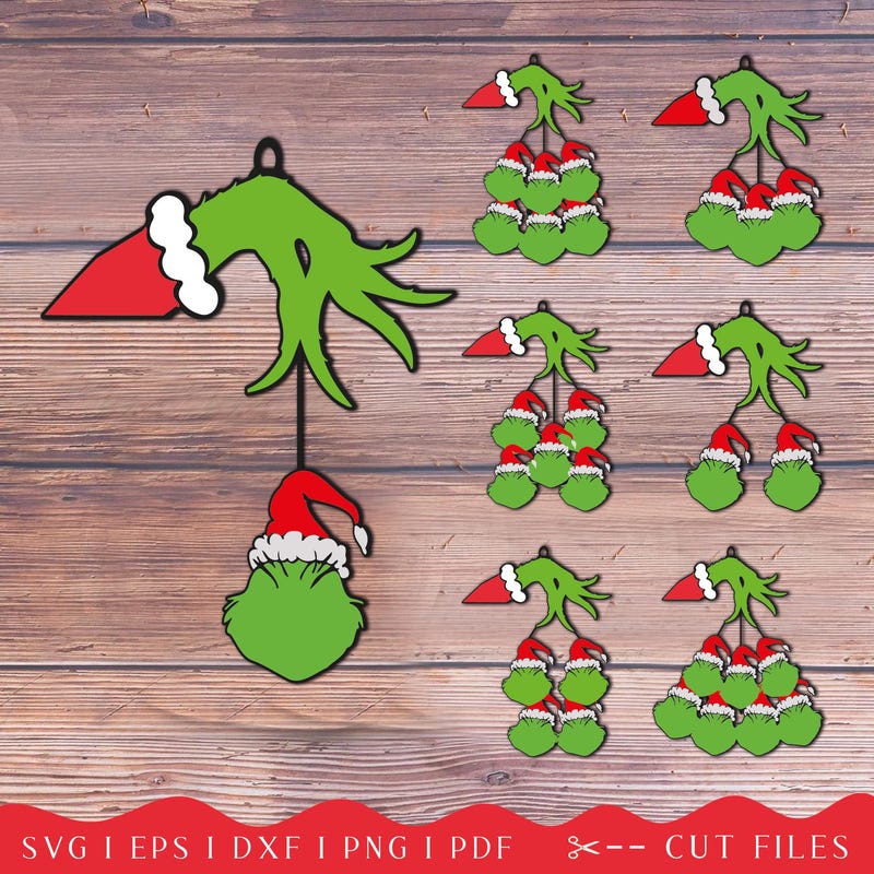 Cabeza de grinch - Etsy México