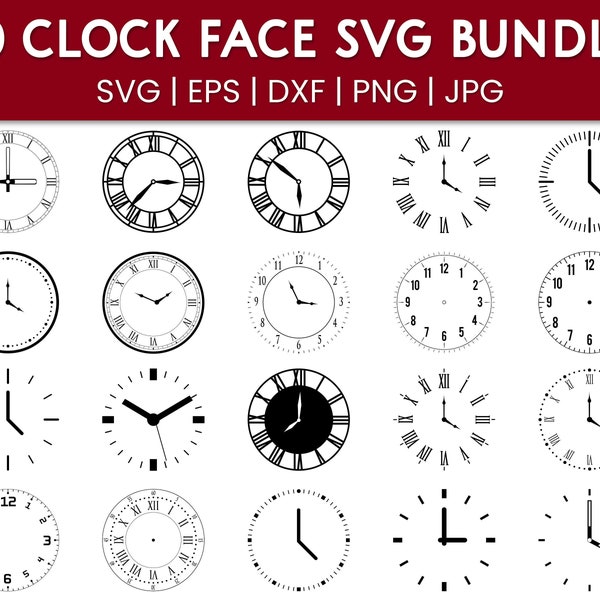 Clock Face Image - Etsy