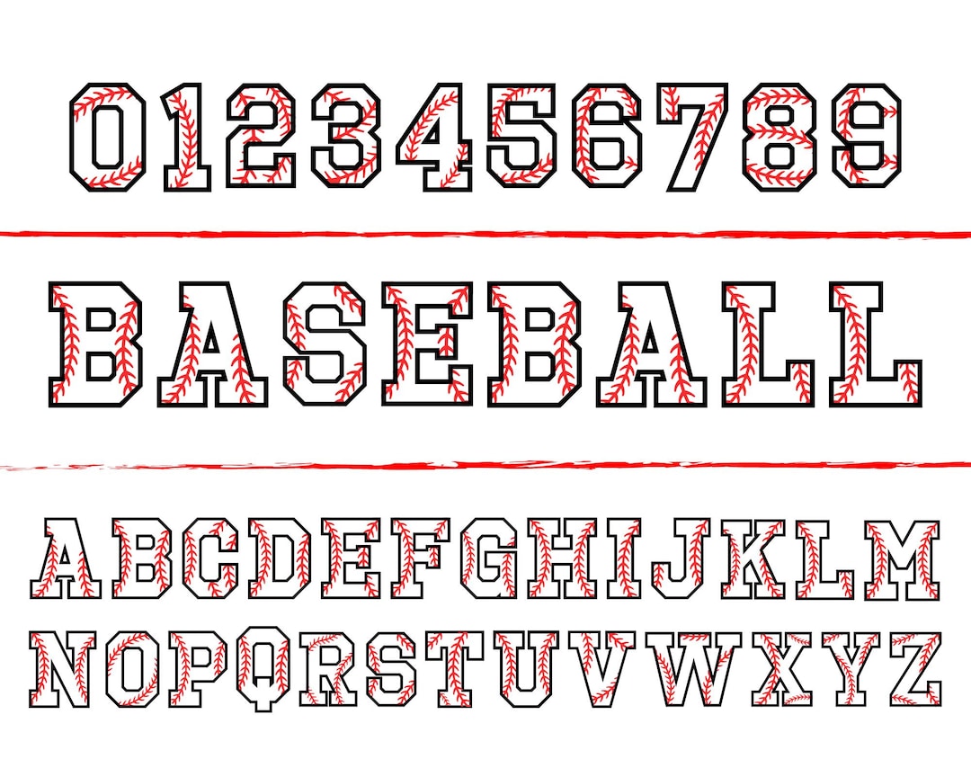 Football Font SVG, Football Alphabet SVG, Football Font, Football SVG ...