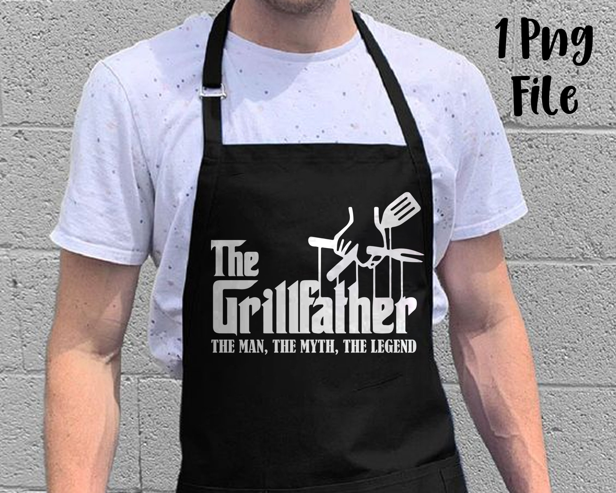The Grillfather SVG, the Grillfather Laser Cut Files, Man, Myth Legend ...