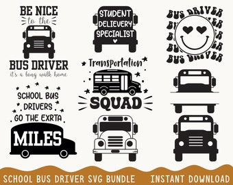 Bus Driver SVG, Bus Driver SVG Bundle, Bus Driver Shirt Svg, Back to ...