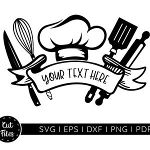 Chef SVG, Chef Tools SVG, Customize Chef SVG, Restaurant Svg, Cook Svg ...