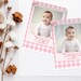 Editable Canva Template 12 Month Cards One Year Girl Birthday Girls ...