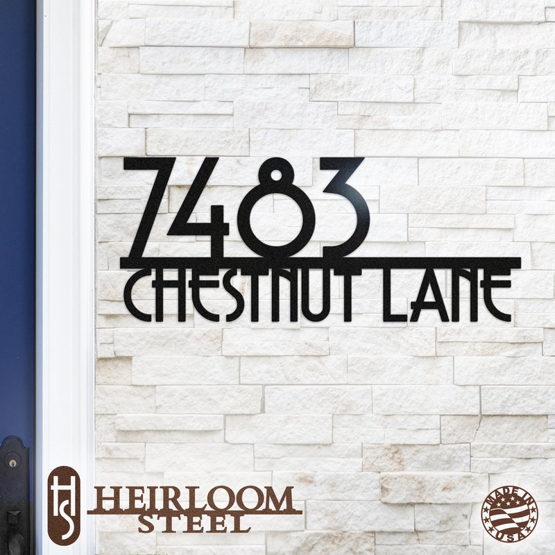 Mcm House Numbers - Etsy