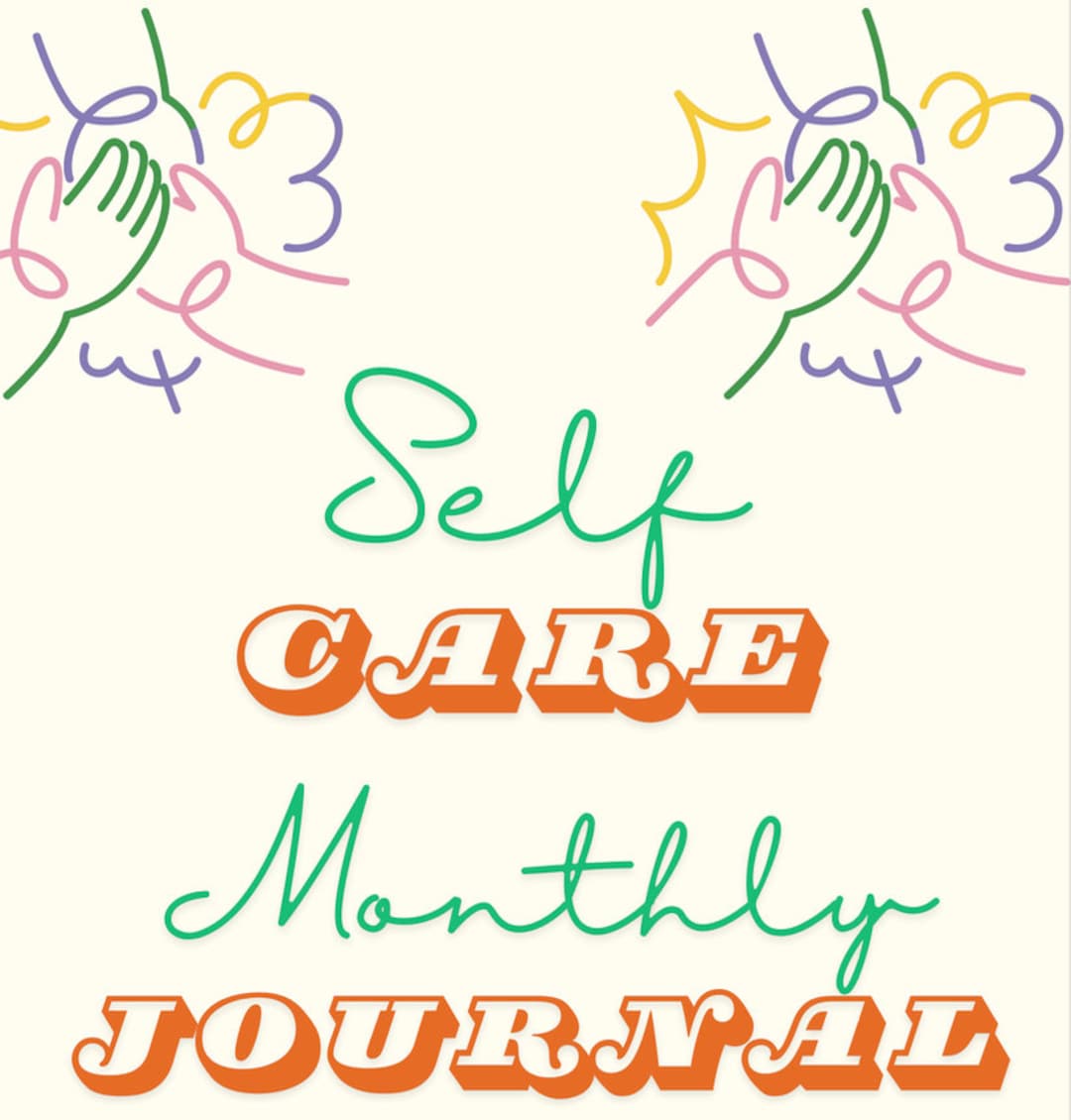 Self Care Monthly Journal Printable Mindfulness Planner Self-love Self ...