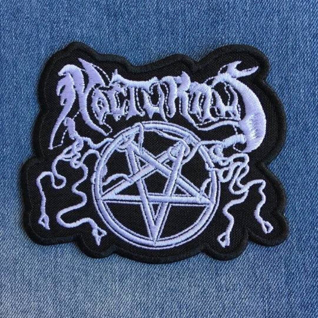 NOCTURNUS Embroidered Patch Pestilence Morbid Angel Monstrosity Atheist Demilich Autopsy ...