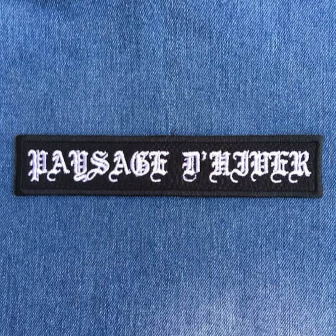PAYSAGE D'HIVER Embroidered Patch Darkspace Lunar Aurora Evilfeast Nocternity Midnight Odyssey ...