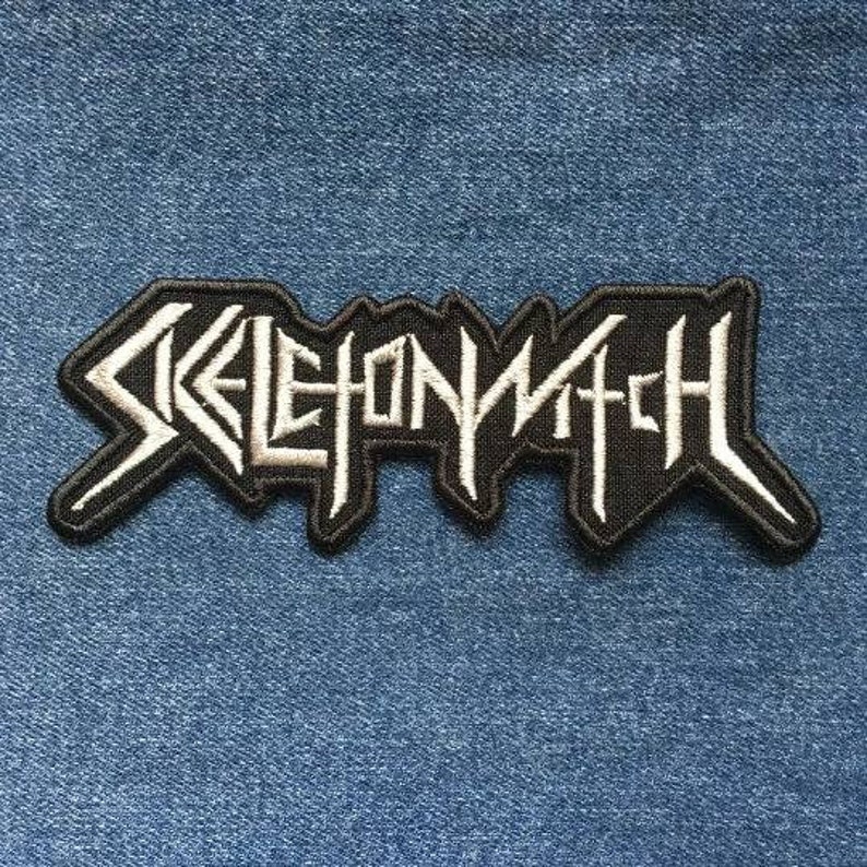 SKELETONWITCH Embroidered Patch Warbringer Revocation Toxic Holocaust ...