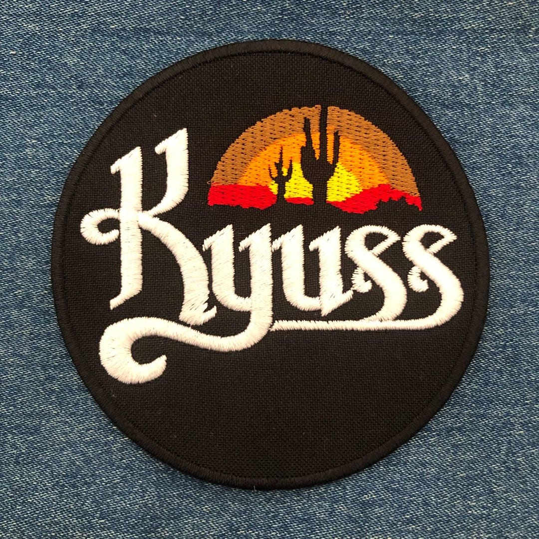 KYUSS Embroidered Patch Electric Wizard High on Fire Monolord Acid King Bongripper Weedeater ...