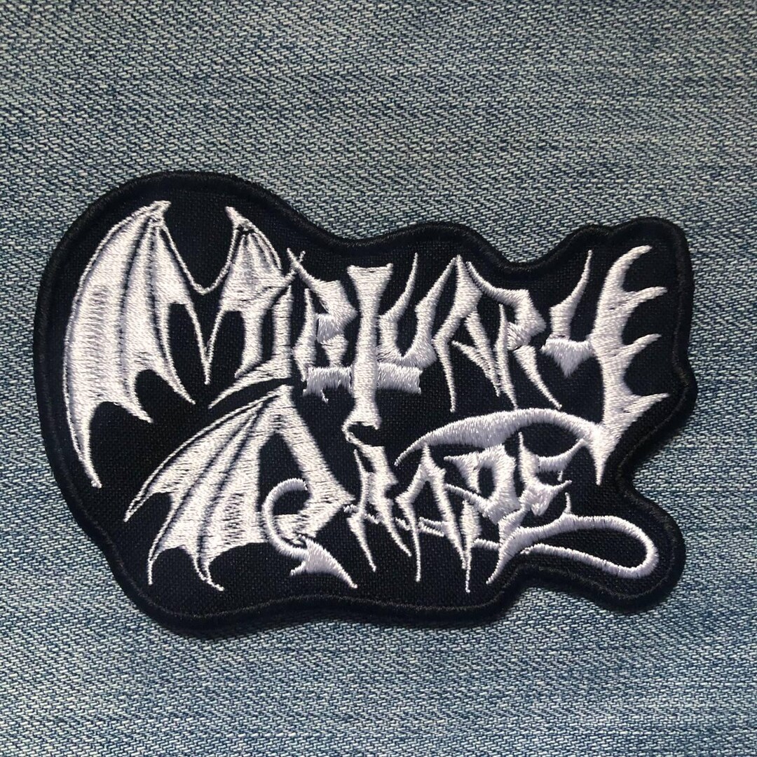 MORTUARY DRAPE Embroidered Patch Judas Iscariot Mütiilation Vlad Tepes ...