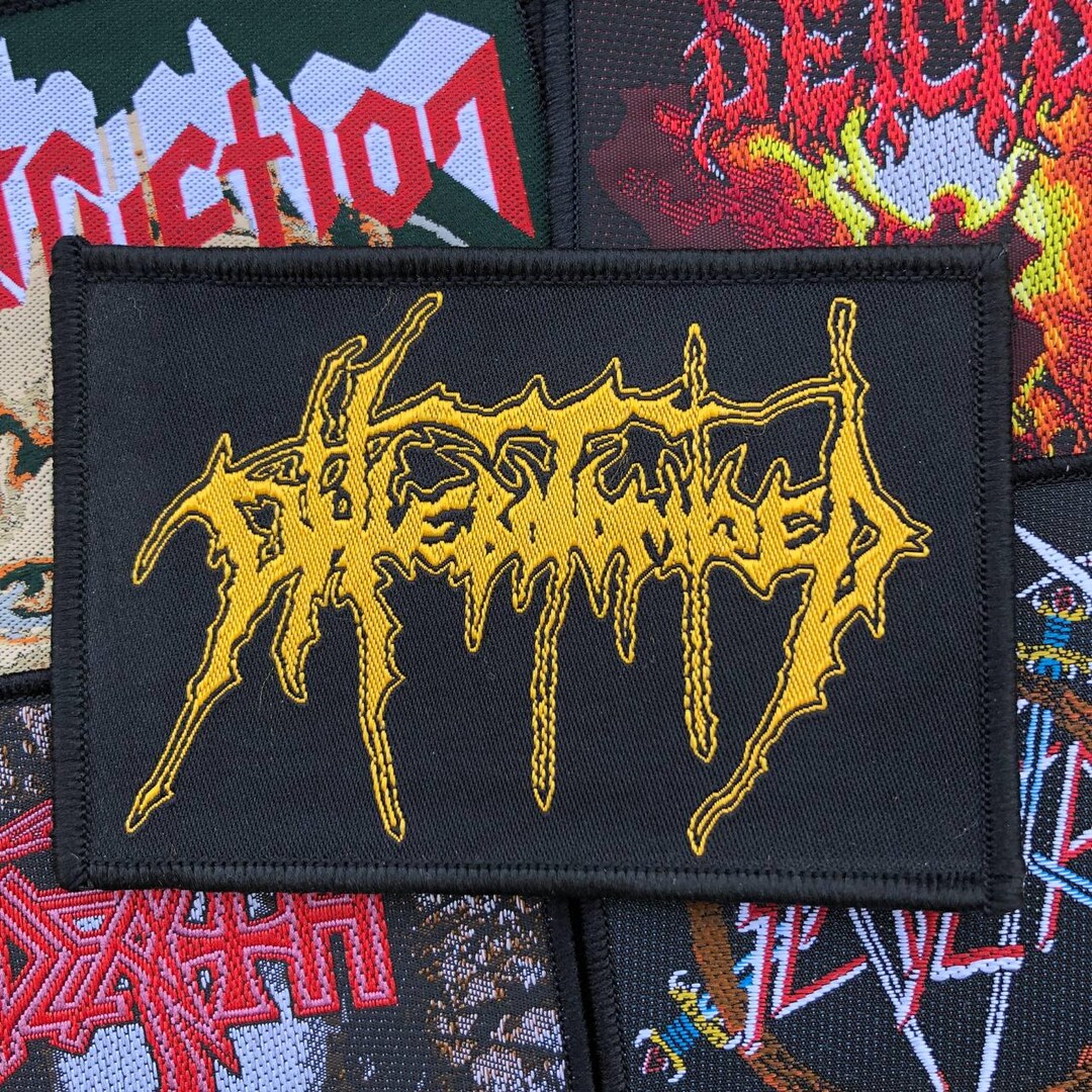 PHLEBOTOMIZED Official Woven Patch Amorphis Edge of Sanity Dark ...