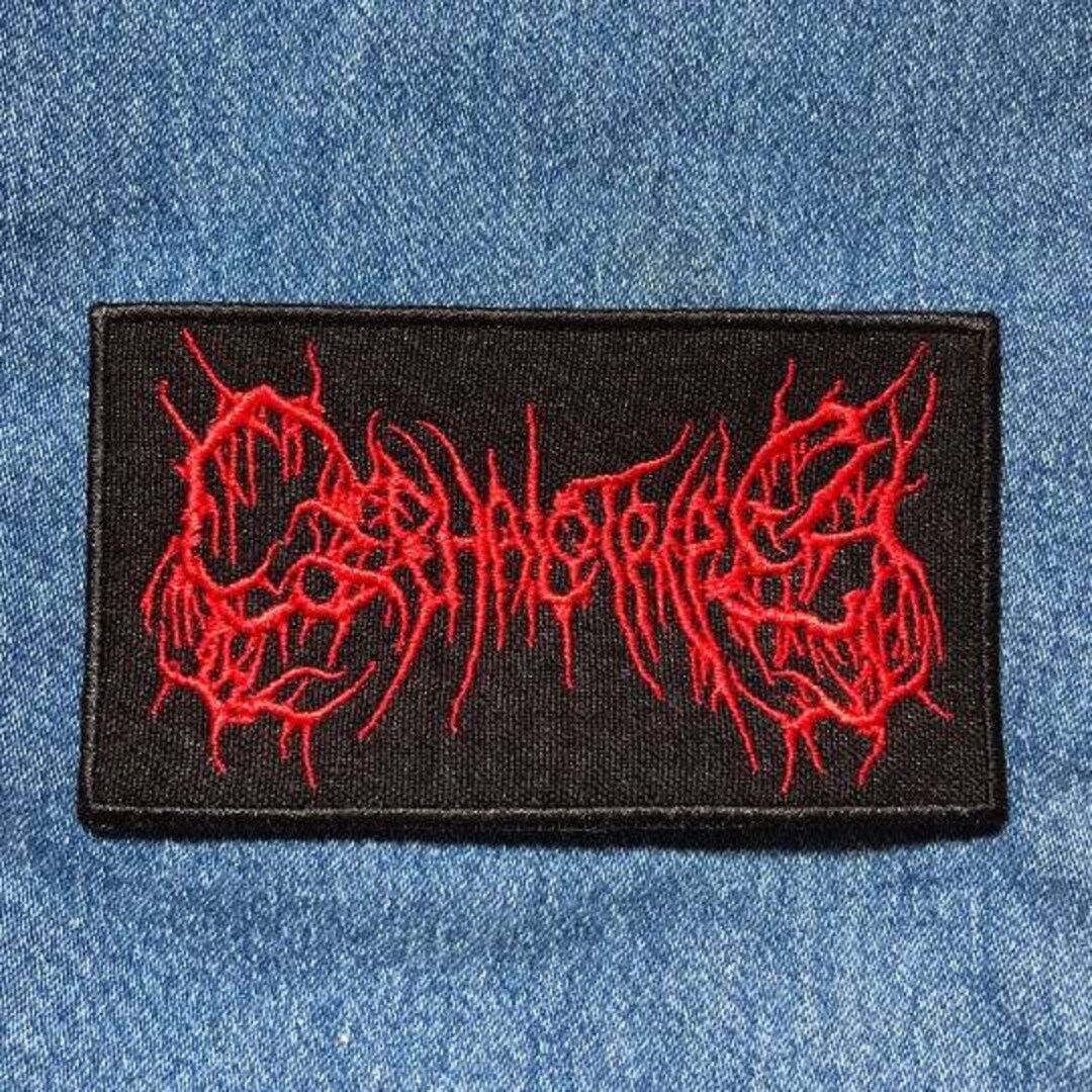 CEPHALOTRIPSY Embroidered Patch Devourment Pathology Katalepsy Visceral Disgorge Disgorge ...
