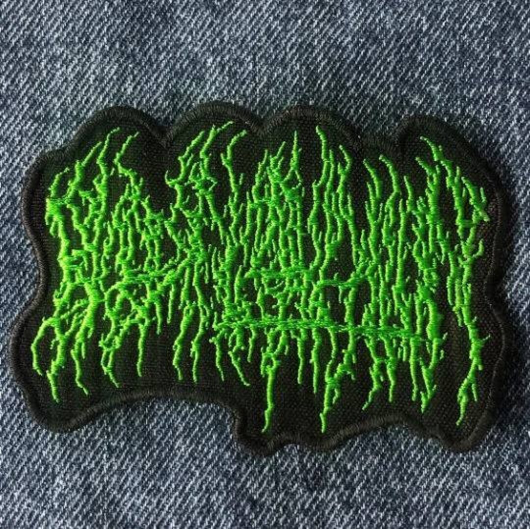 BLOOD INCANTATION Green Embroidered Patch Spectral Voice Tomb Mold ...