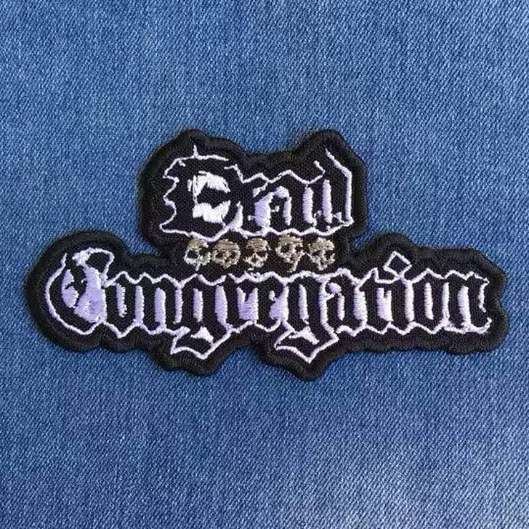 DEAD CONGREGATION Embroidered Patch Funebrarum Incantation Brutality Phrenelith Cruciamentum ...