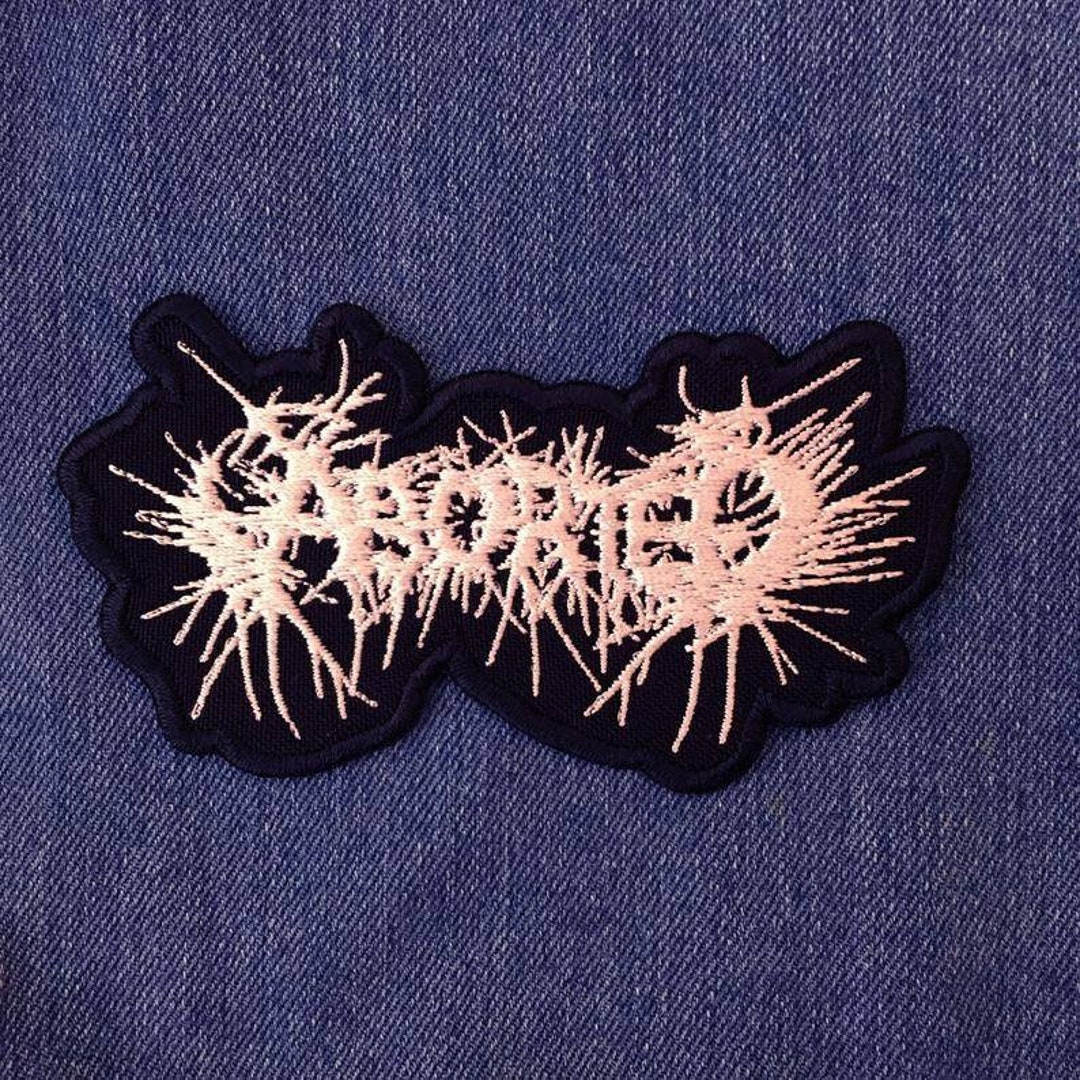 ABORTED Embroidered Patch Benighted Cattle Decapitation Dying Fetus Hour of Penance Ingested ...
