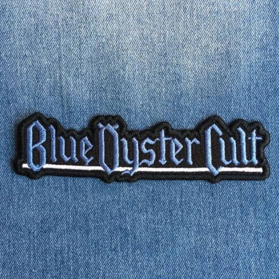 BLUE OYSTER CULT Embroidered Patch Thin Lizzy Uriah Heep Deep Purple ...