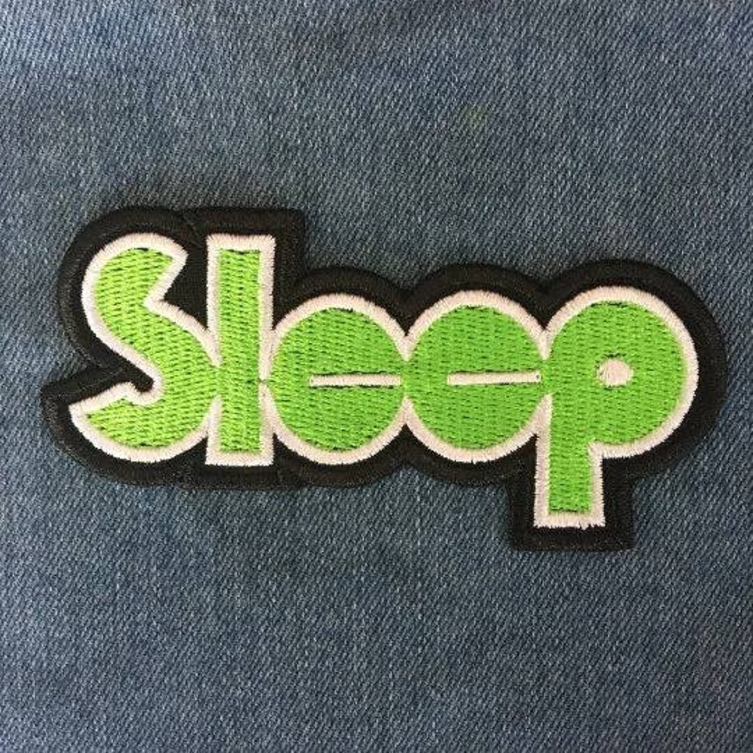 SLEEP Embroidered Patch Electric Wizard High on Fire Monolord Acid King ...