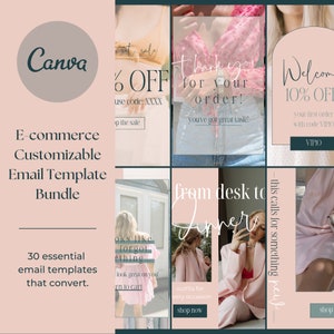 30 Customizable Fashion E-commerce Email Templates | Email Marketing ...