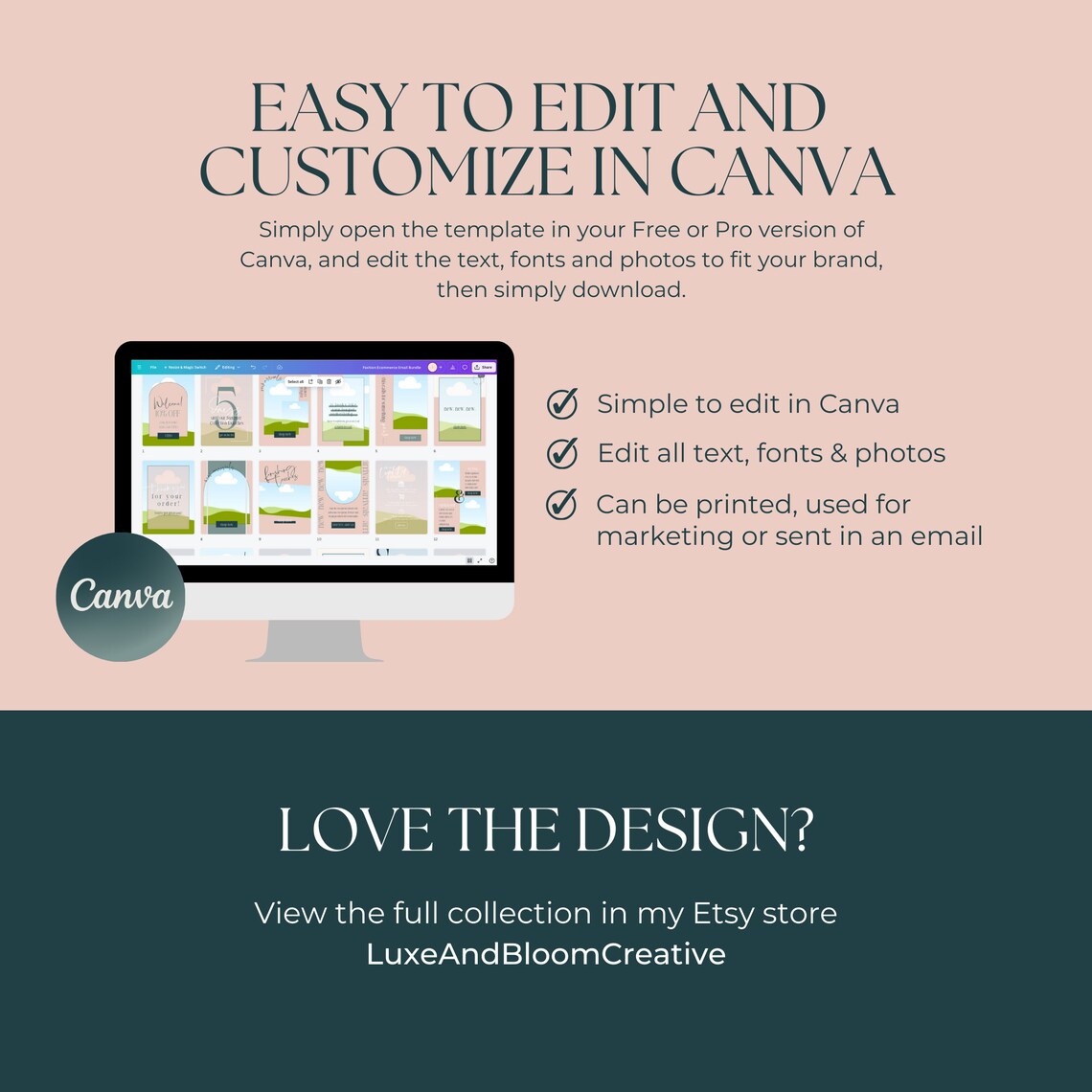 30 Customizable Fashion E-commerce Email Templates | Email Marketing ...