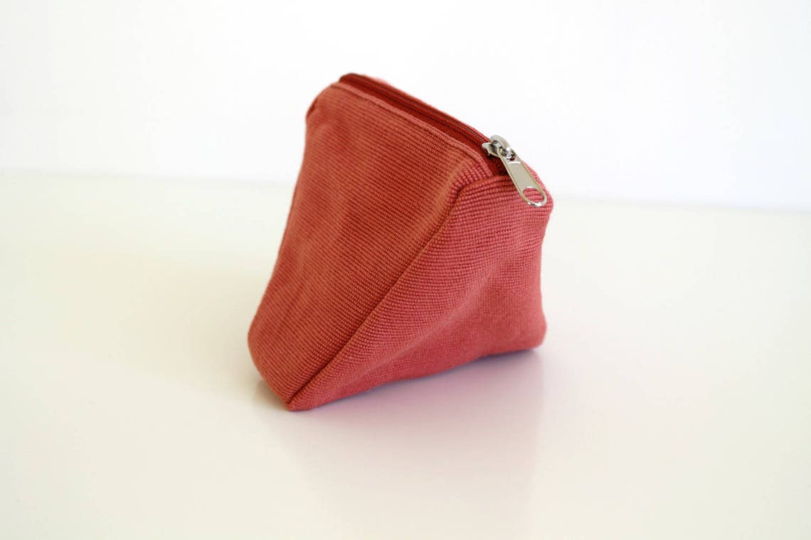 Small Cotton Pouch Cedarwood Pouch Coin Purse Mini - Etsy