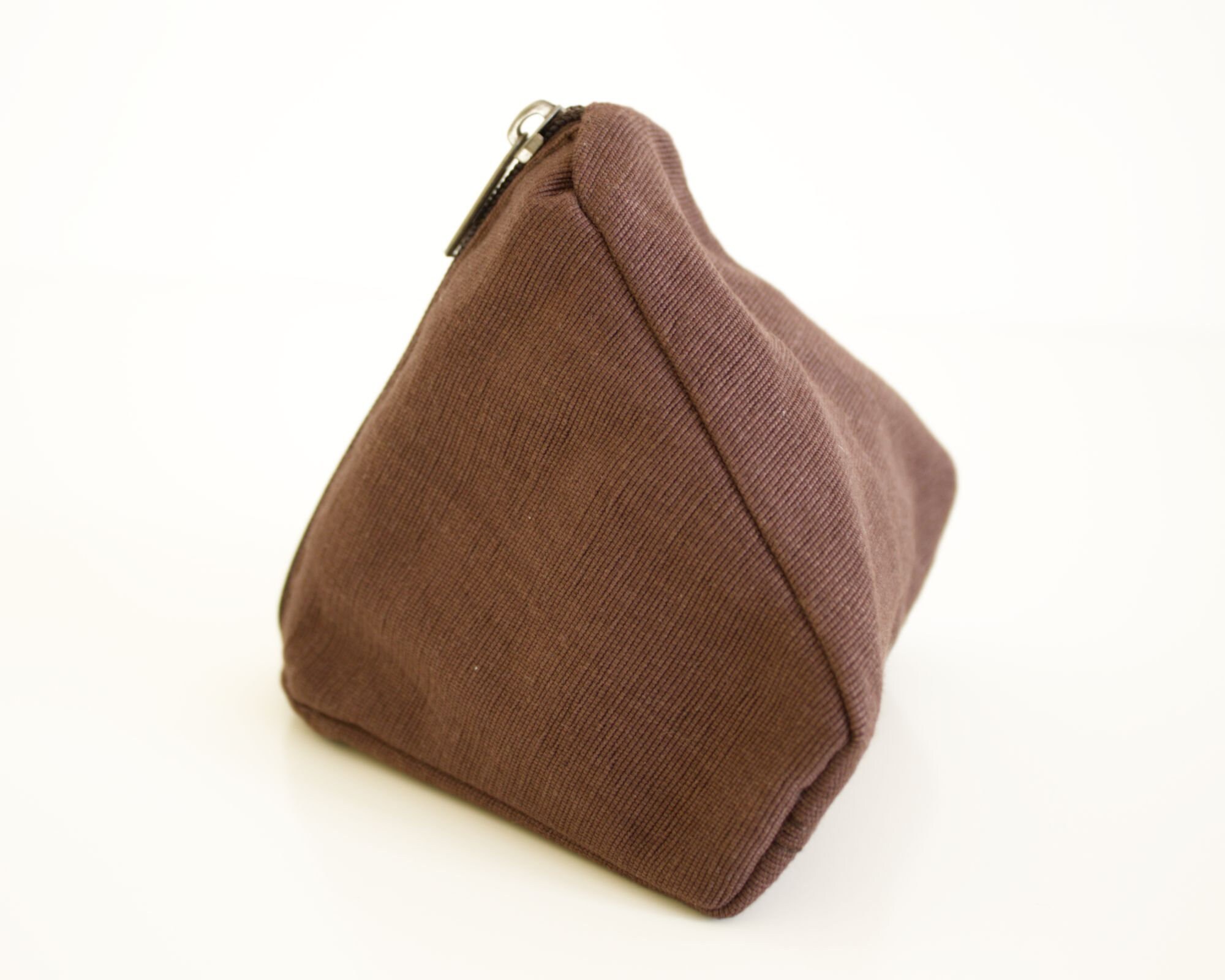 Organic Cotton Pouch Brown Pouch Coin Purse Mini Organizer - Etsy