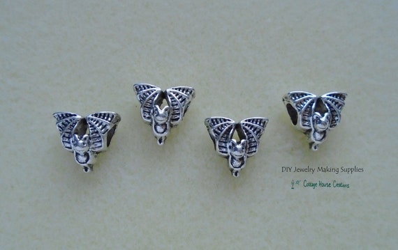 Bat Bead Large Big Hole European Paracord Bracelet DIY Jewelry | Etsy