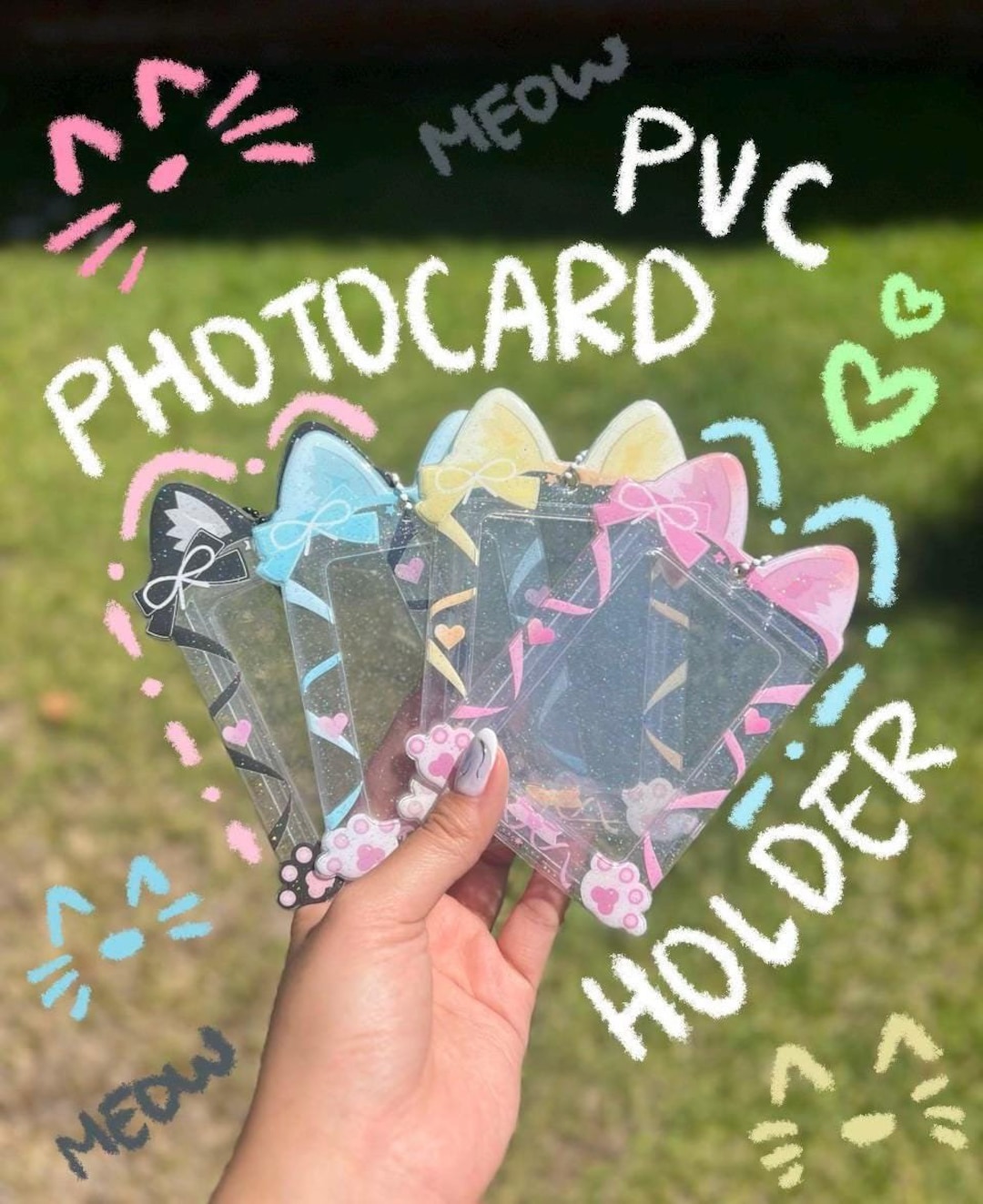 K-pop PVC Photocard Holders, Cute Photocard Holders, KPOP PC Holder ...