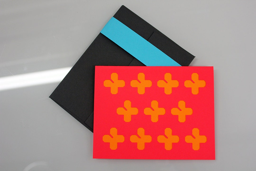 N++ Plus Plus Cut-out Card (CC1) - Etsy