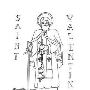 st francis xavier coloring page
