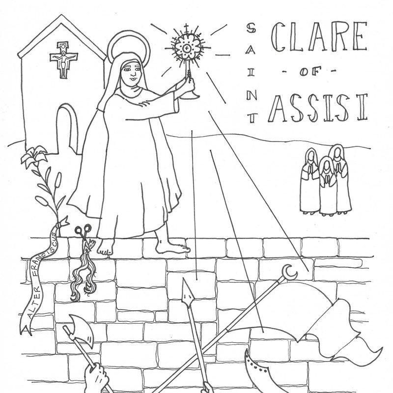 Clare of Assisi - Etsy