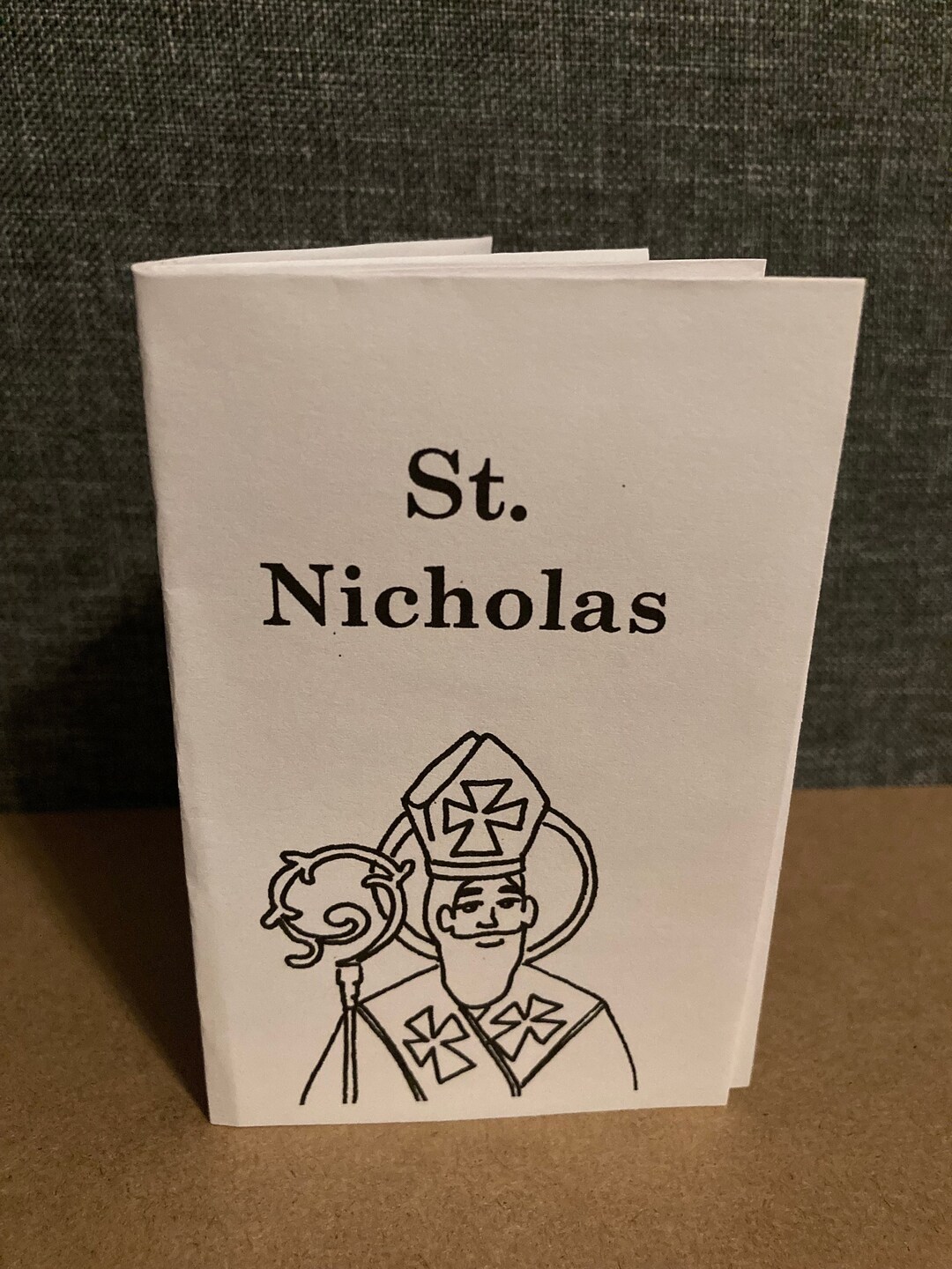 St. Nicholas- Easy Reader (printable Mini Book) - Etsy